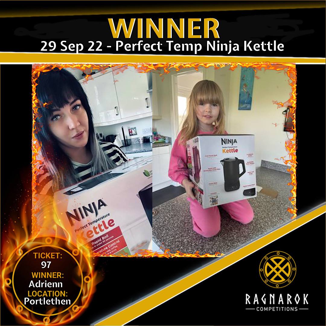 Ninja Perfect Temperature Kettle - Ragnarok Competitions