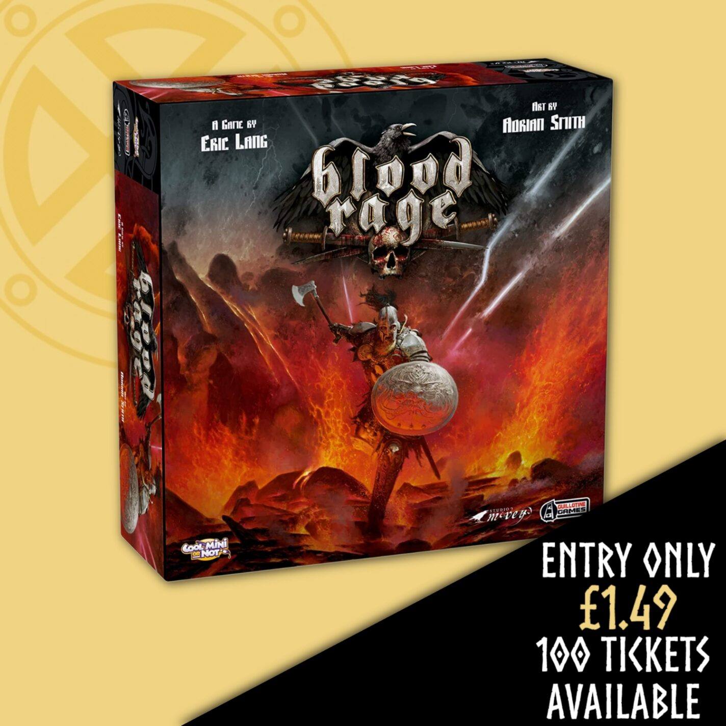 Blood Rage - Board Game - Ragnarok Competitions