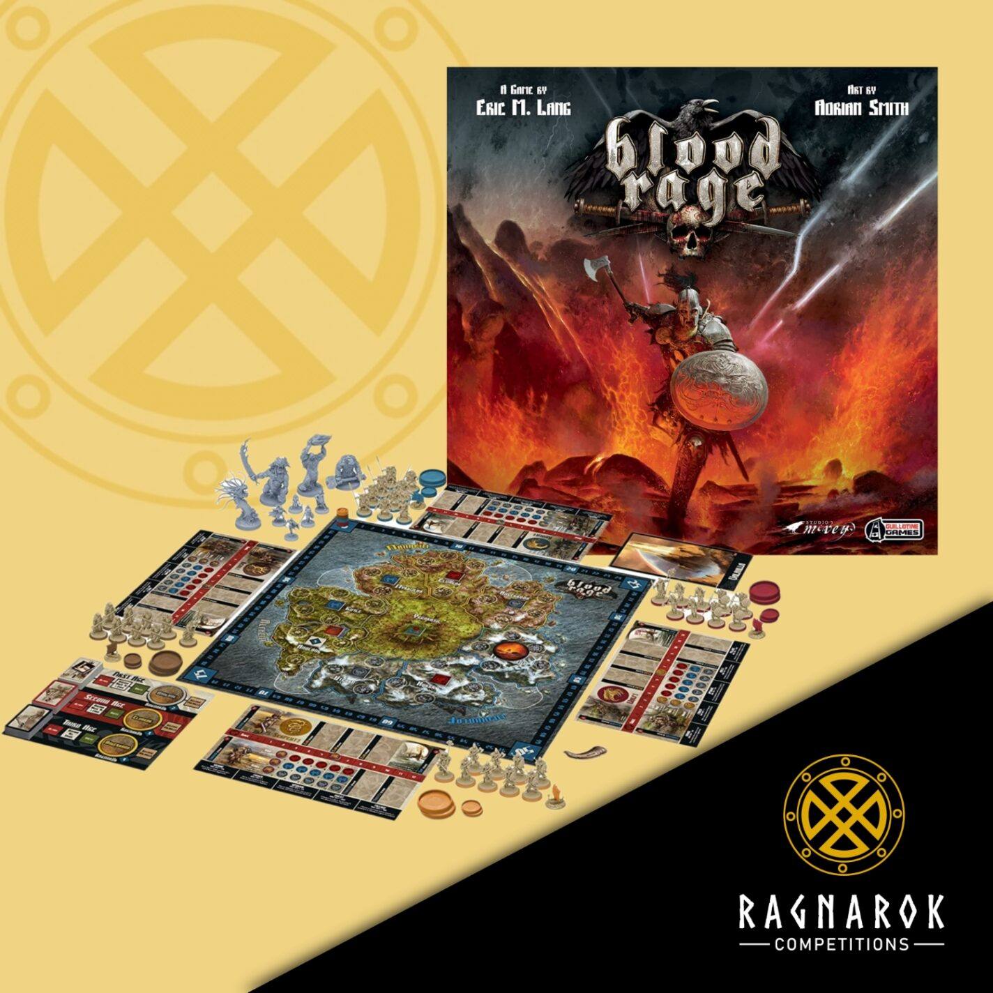 Blood Rage - Board Game - Ragnarok Competitions