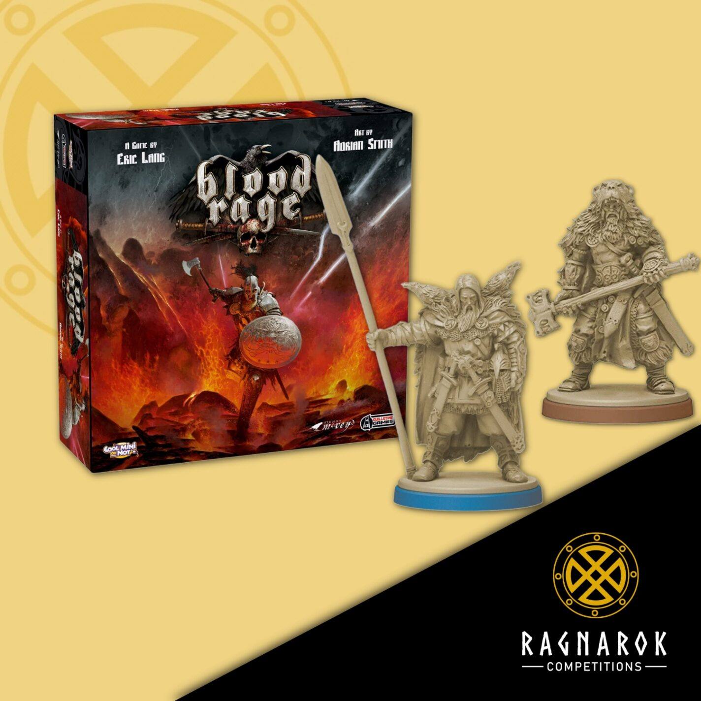 Blood Rage - Board Game - Ragnarok Competitions